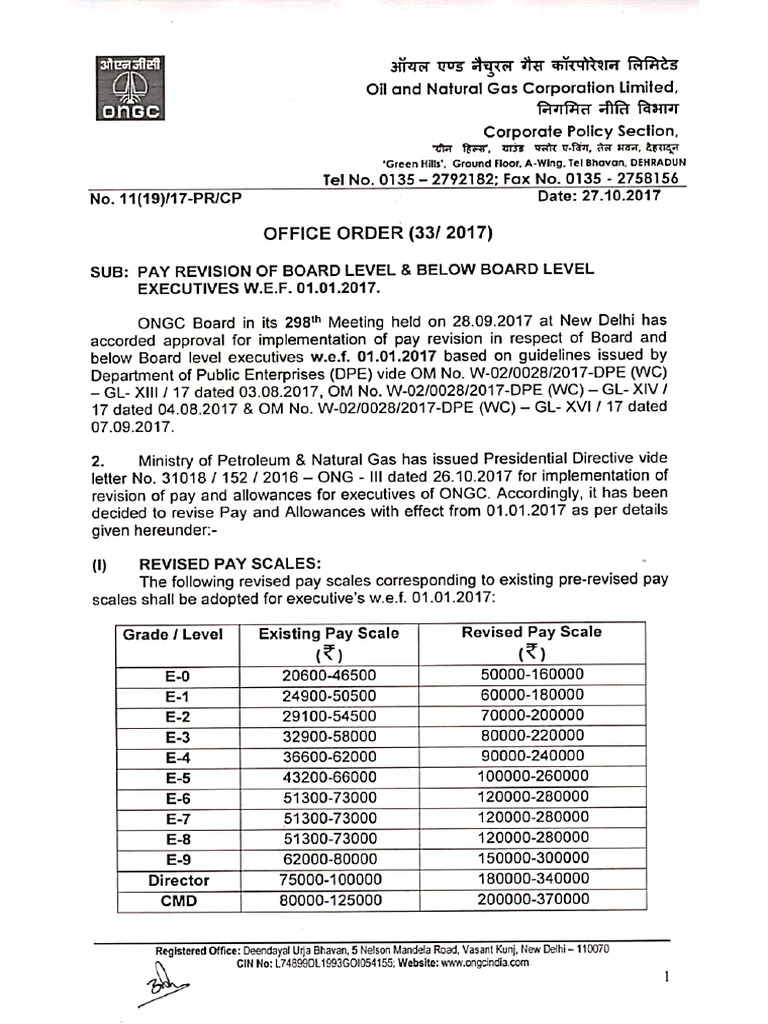 ONGC 3rd PRC Order | PDF