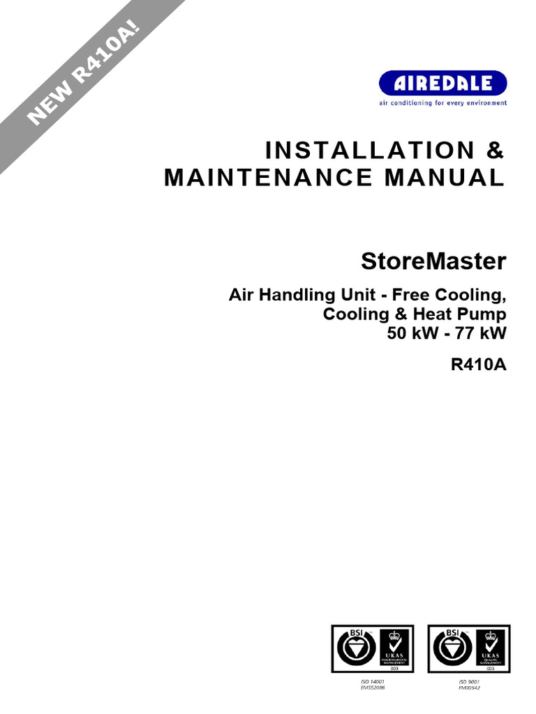 Im Storemaster Uk | PDF | Heat Pump | Air Conditioning