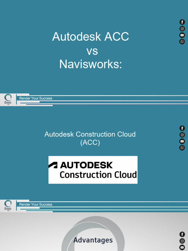 ACC Vs Navisworks | PDF