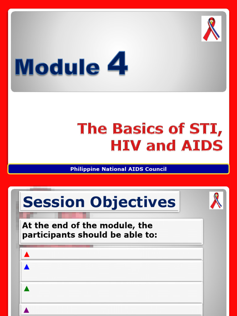 SESSION_Basics-of-STI-HIV-AIDS | PDF | Hiv/Aids | Sexually Transmitted Infection