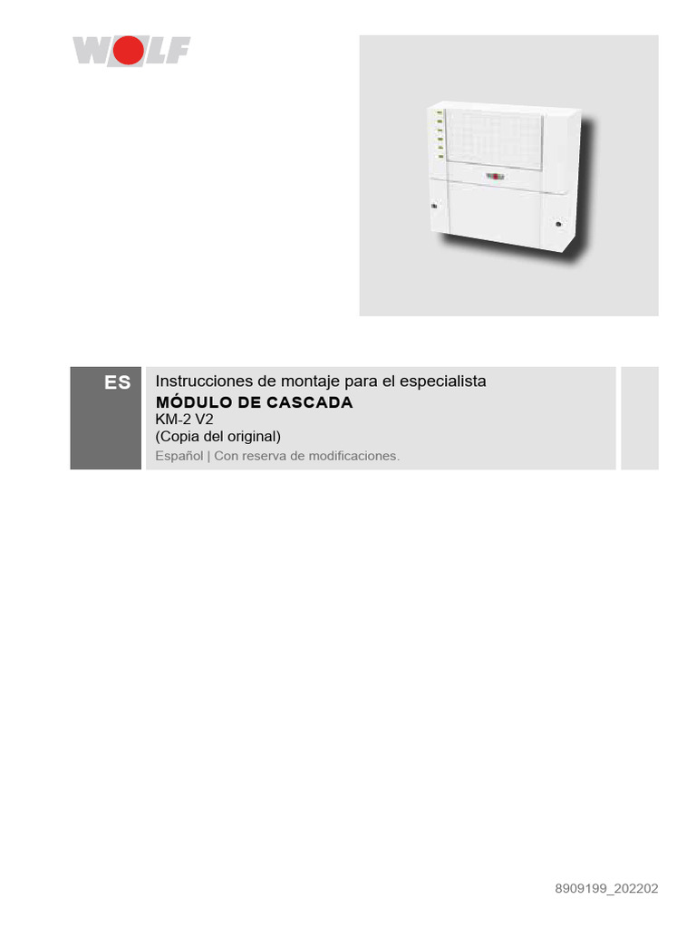 Instrucciones-de-montaje | PDF | Termostato | Conector eléctrico