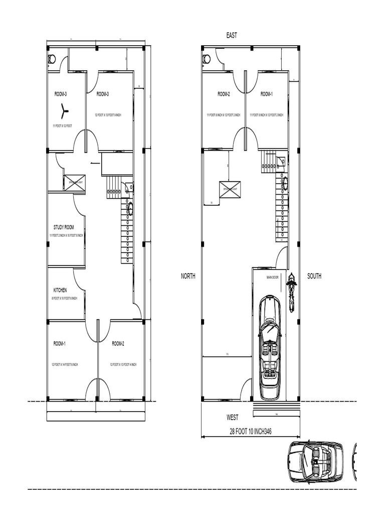 Architectural Room Dimensions Guide | PDF