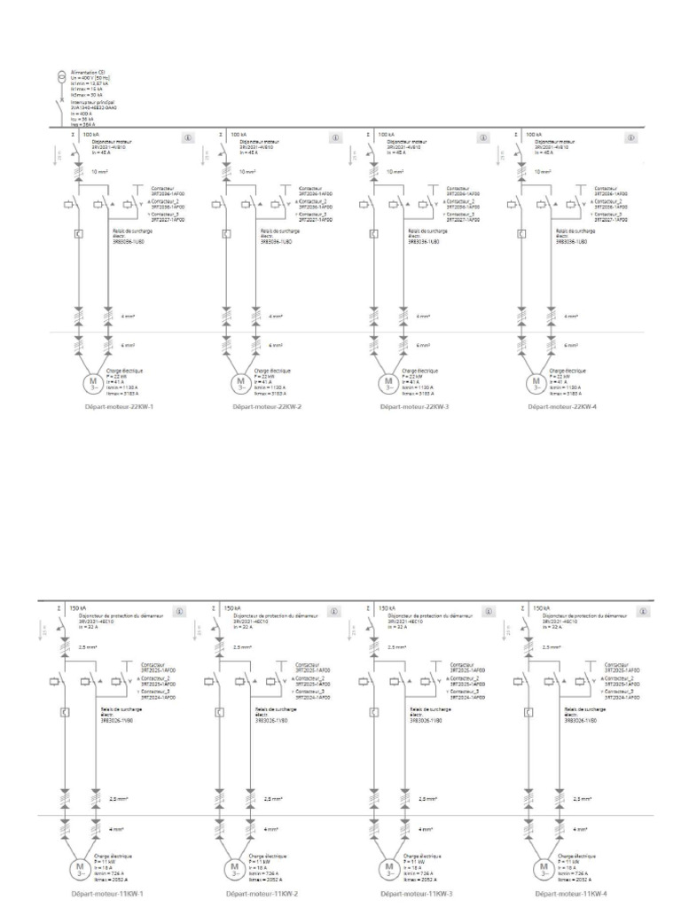 Schema Unifilaire | PDF