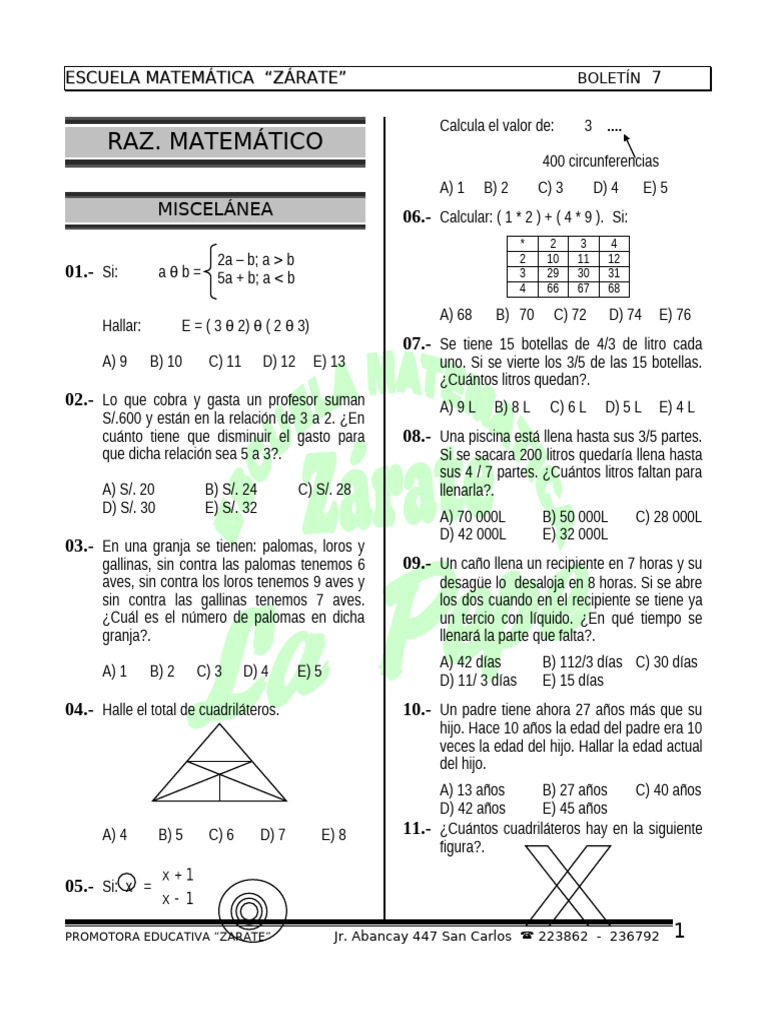 RM - Miscelánea | PDF