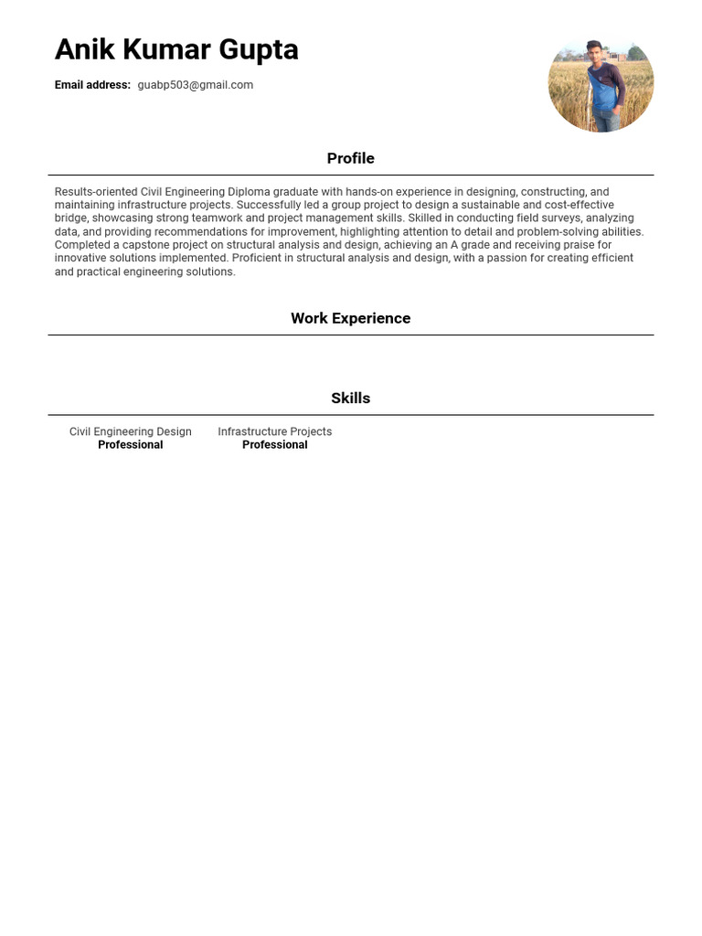 (FREE COPY) Anik Gupta Resume | PDF