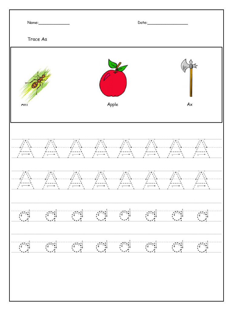 Trace Aa: Ant Apple Ax | PDF