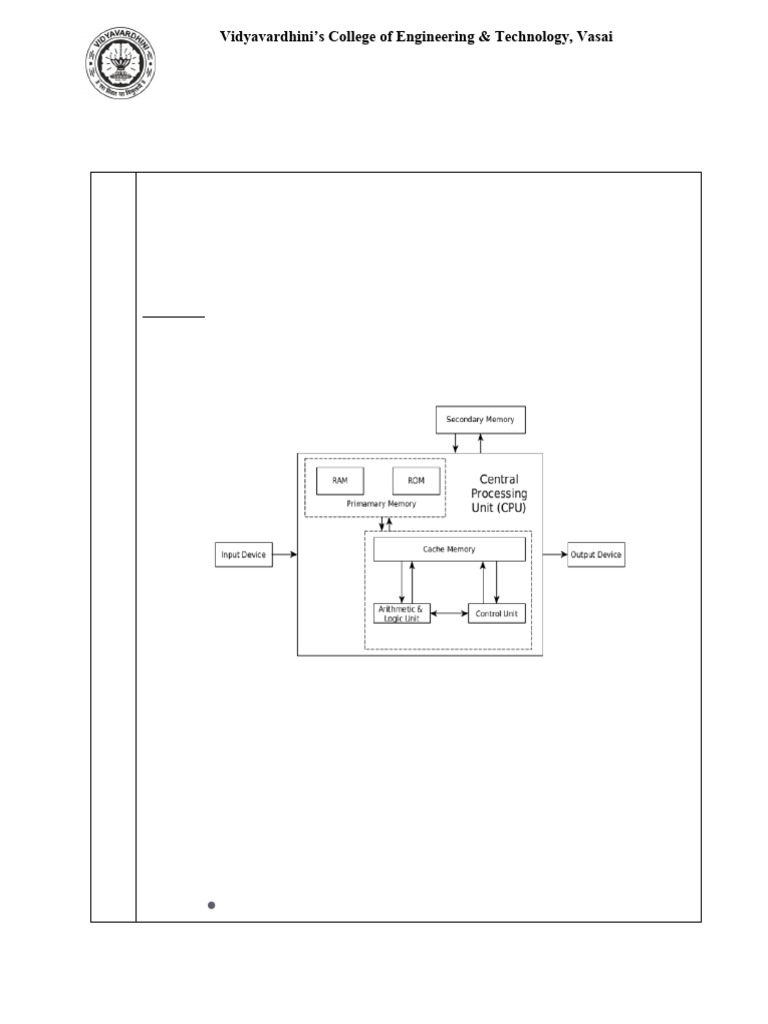 Solution of Question Bank IA-1 | PDF | Computer Data Storage | Control Flow