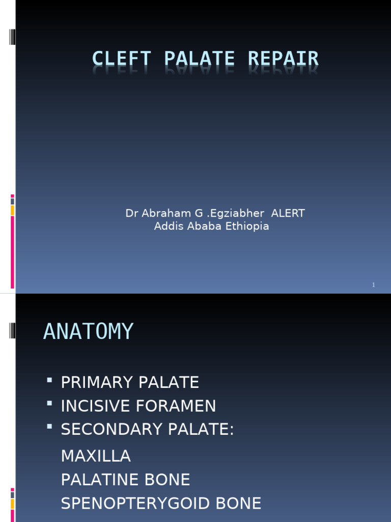 7.cleft Palate and Lip | PDF | Medical Specialties | Human Anatomy