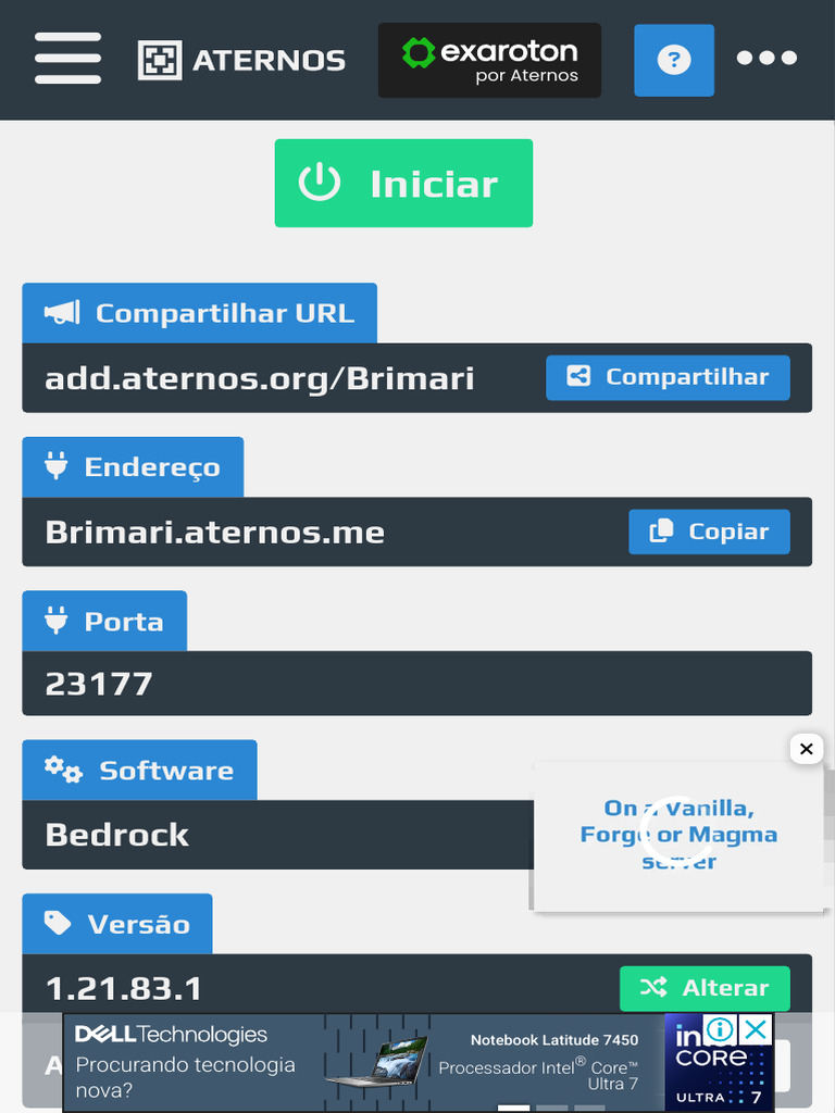 Download do Minecraft 1.21.83.1 Aternos | PDF