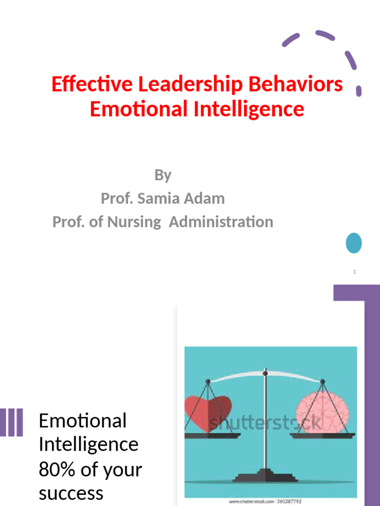 Leadership Emotional Intelligence - 3 (Autosaved) | PDF