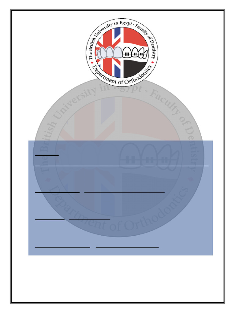 Students Logbook Semester 2 - Part 1 Model Answers | PDF | Dentistry ...