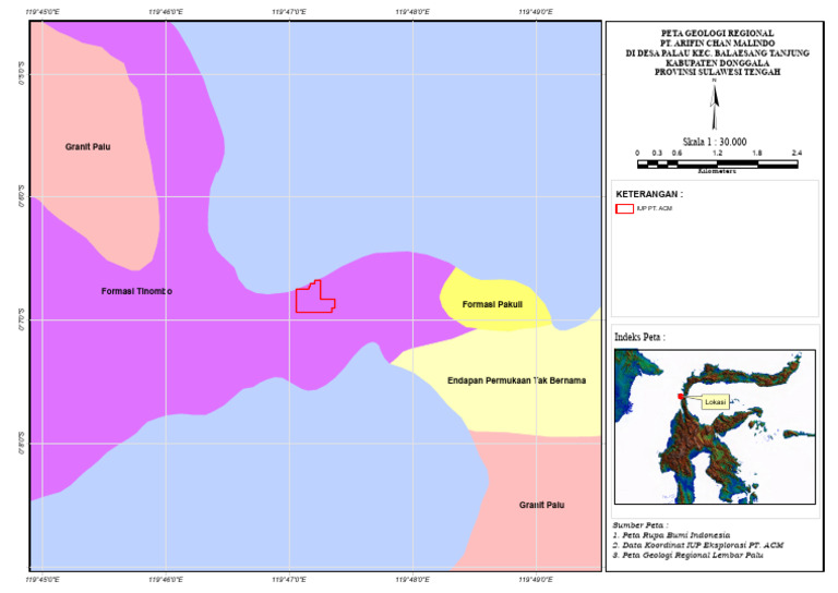 Geologi Regional Pt. Acm | PDF