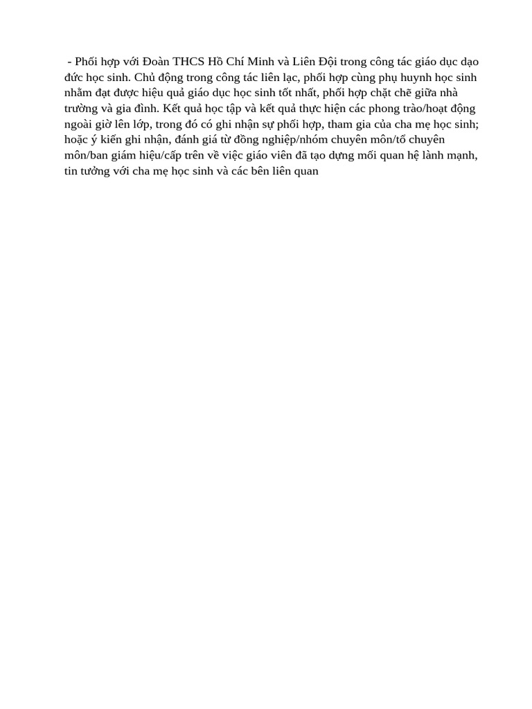 Tiêu Chí 11 | PDF