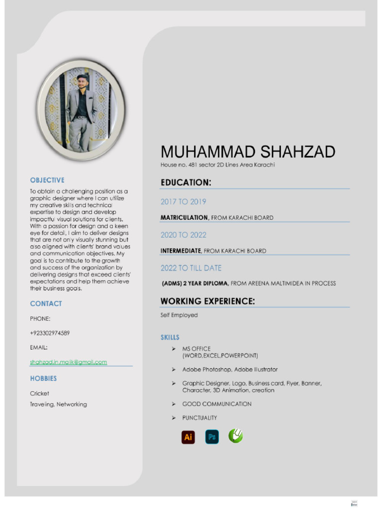 Shahzad CV | PDF