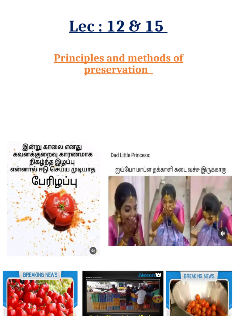 Food Preservation Methods Explained | PDF | Food Preservation | Pickling
