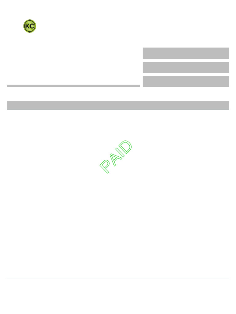 Invoice 19966 From KC Badminton Club Aurora Campus | PDF | Indemnity ...