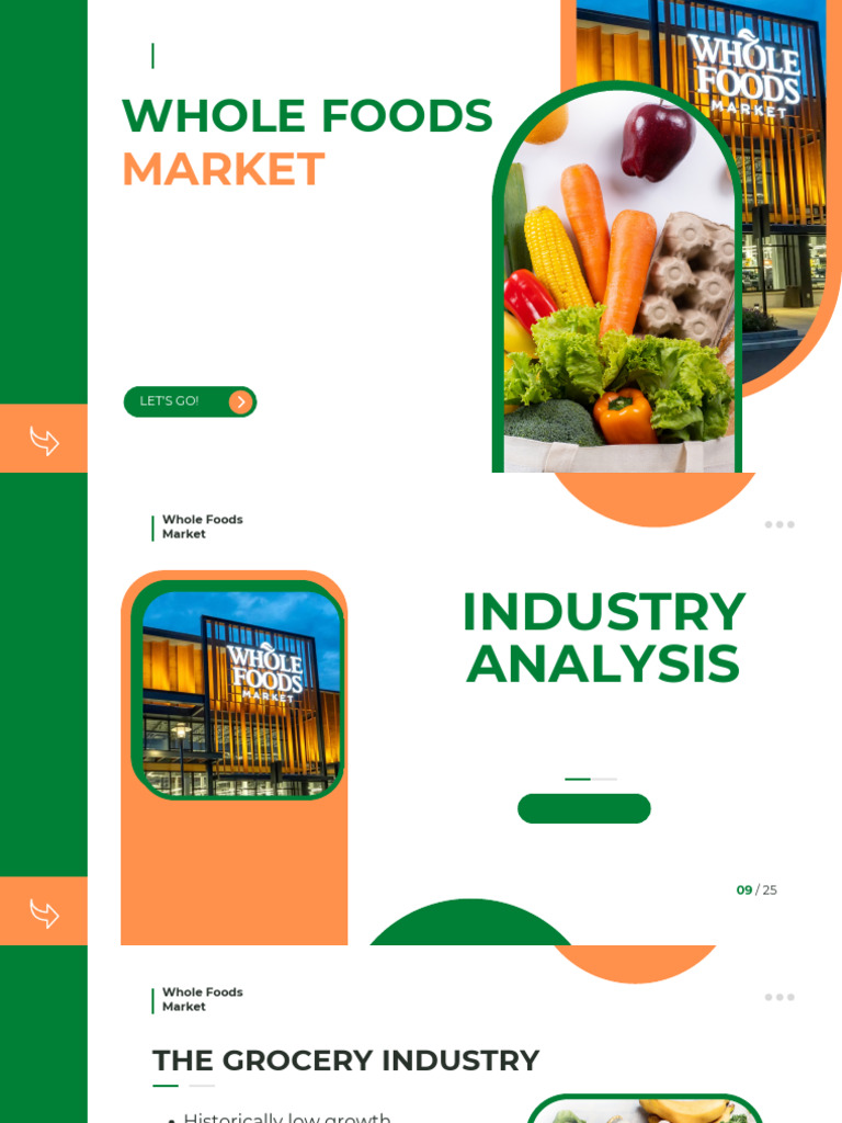 Whole Foods Market Case Industry Analysis and SWOT | PDF | Grocery ...