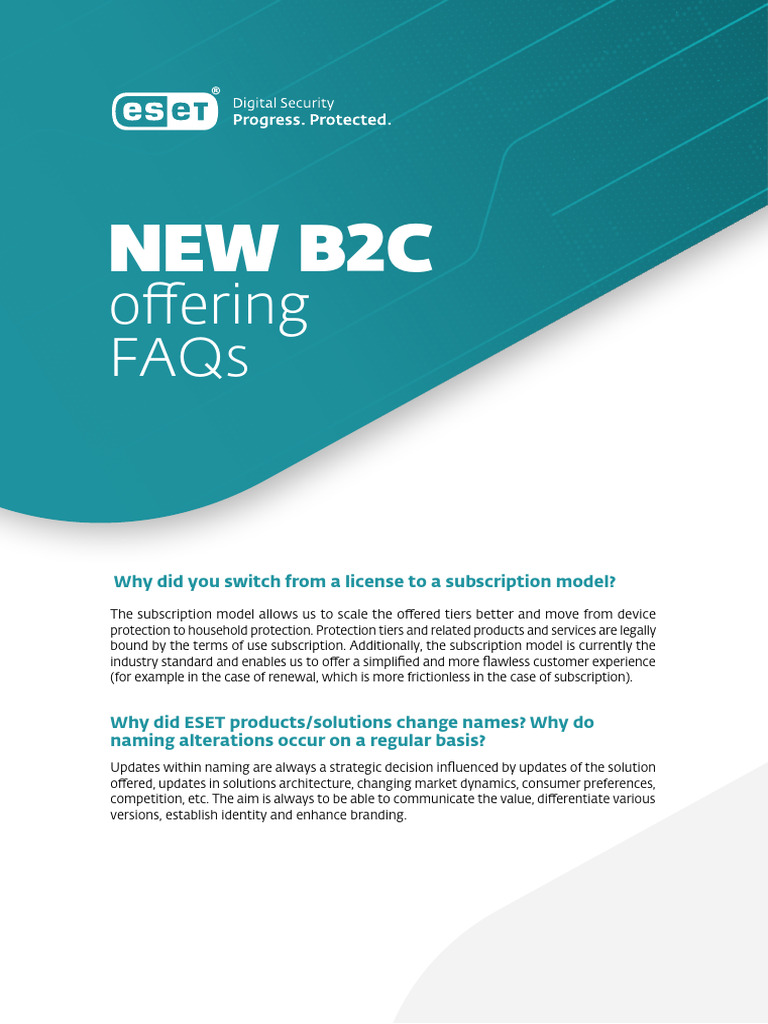 FAQs For Consumer Products | PDF | Brand | Subscription Business Model