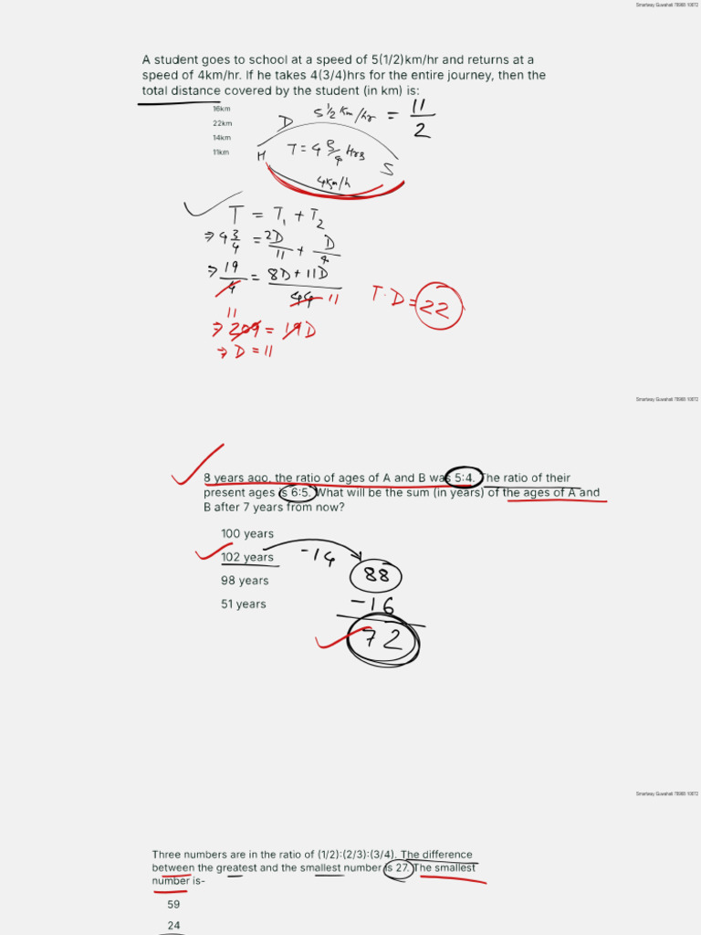 Maths Revision 5 Days Class | PDF