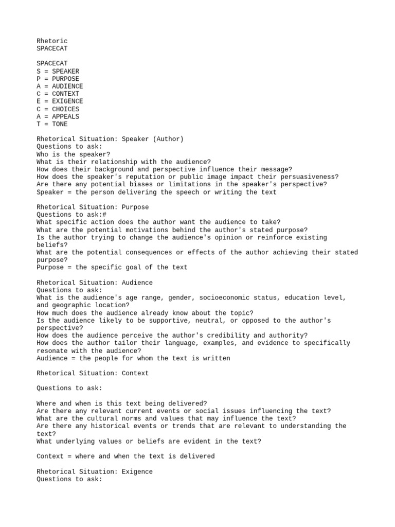 Analyzing Rhetoric Presentation | PDF | Rhetoric | Cognition