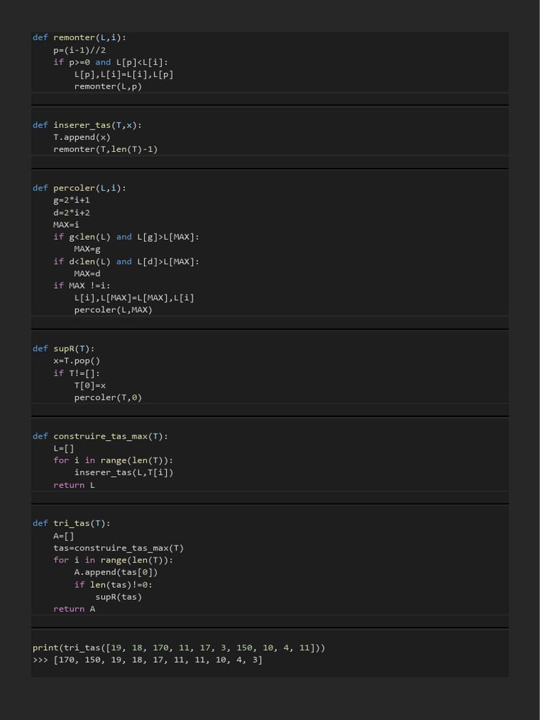 Tri Par Tas - Les Arabres | PDF