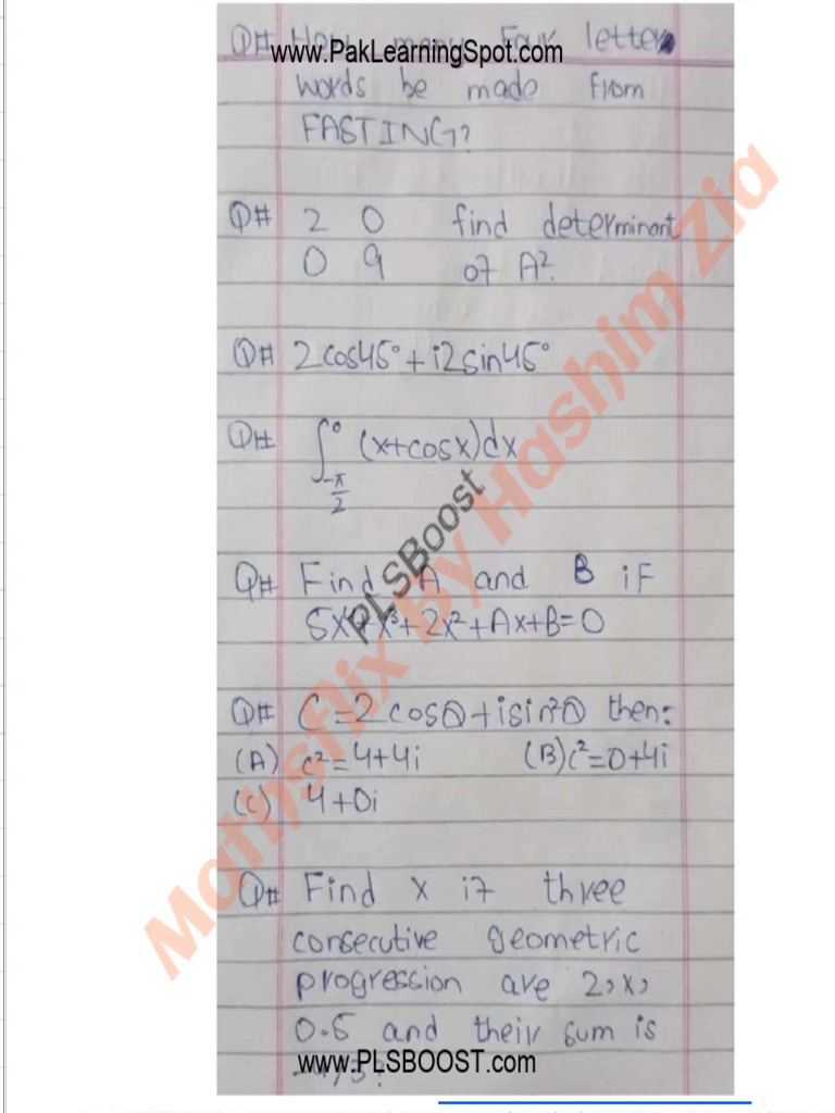 UET ECAT Past Papers Solved 2024 Pls | PDF