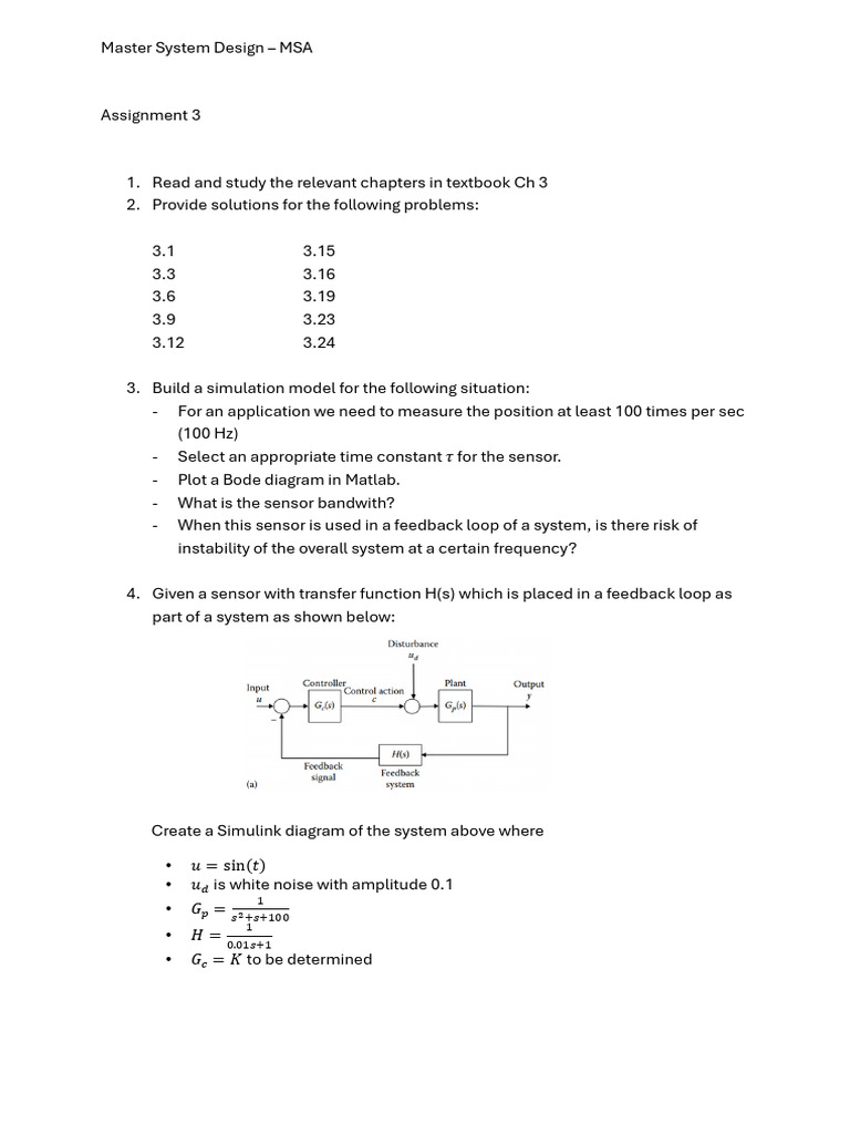 Assignment 3 - MSA | PDF