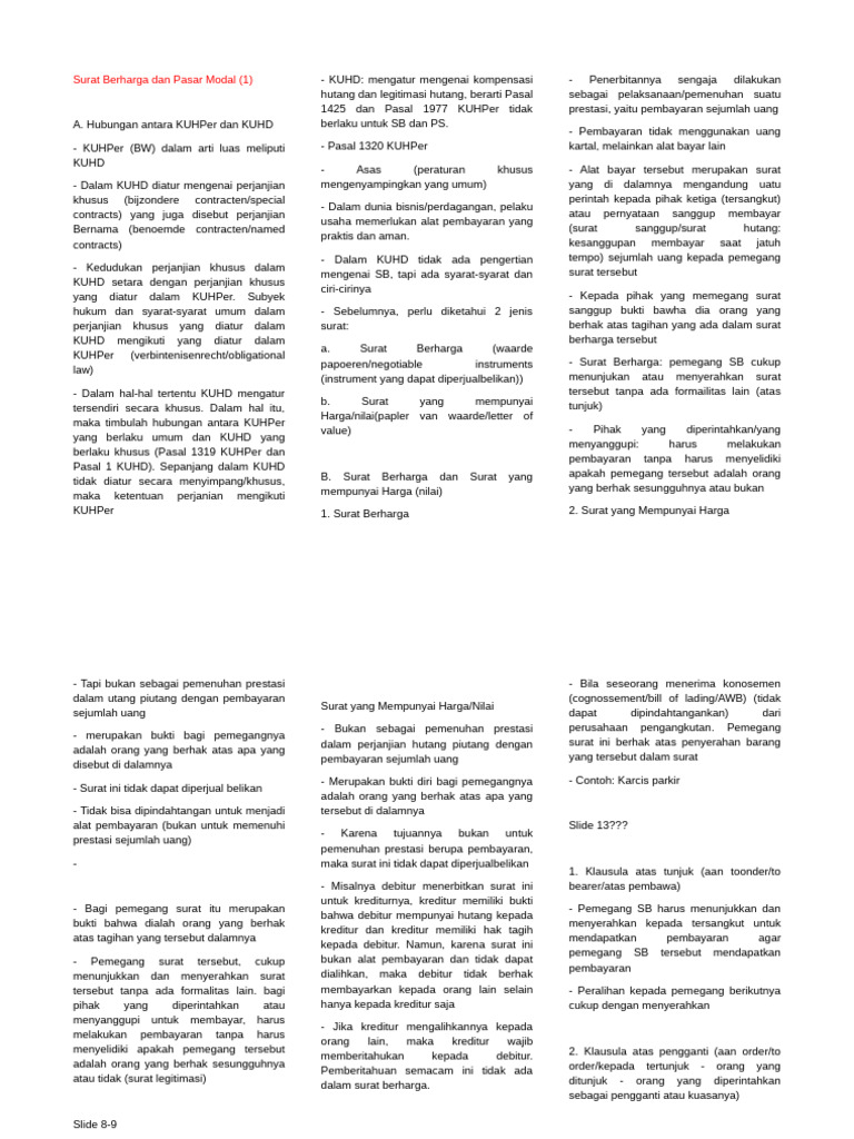 Materi UTS HSBPM | PDF