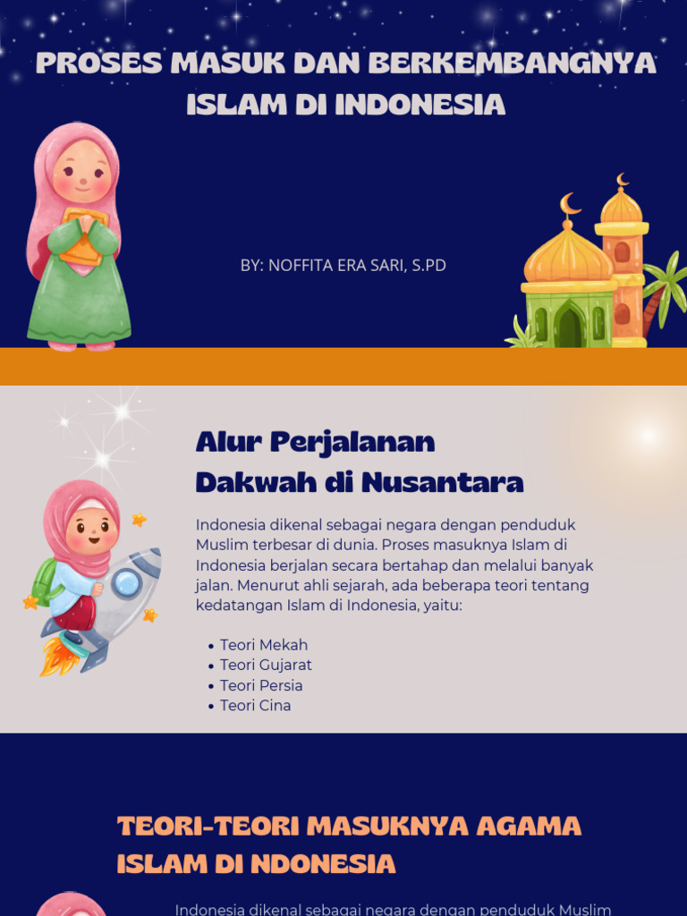 Proses Masuk Dan Berkembangnya Islam Di Indonesia | PDF