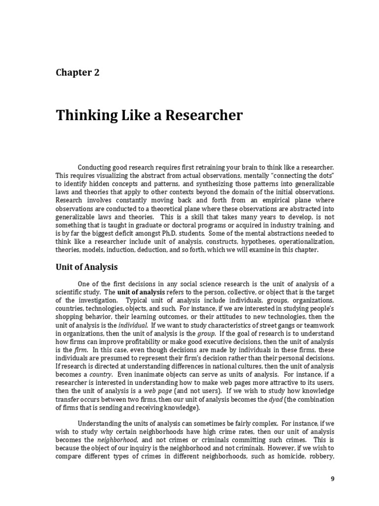 Chapter 2 and 5 Bhattacharjee, A. (2012) Social Science Research | PDF | Experiment | Validity ...