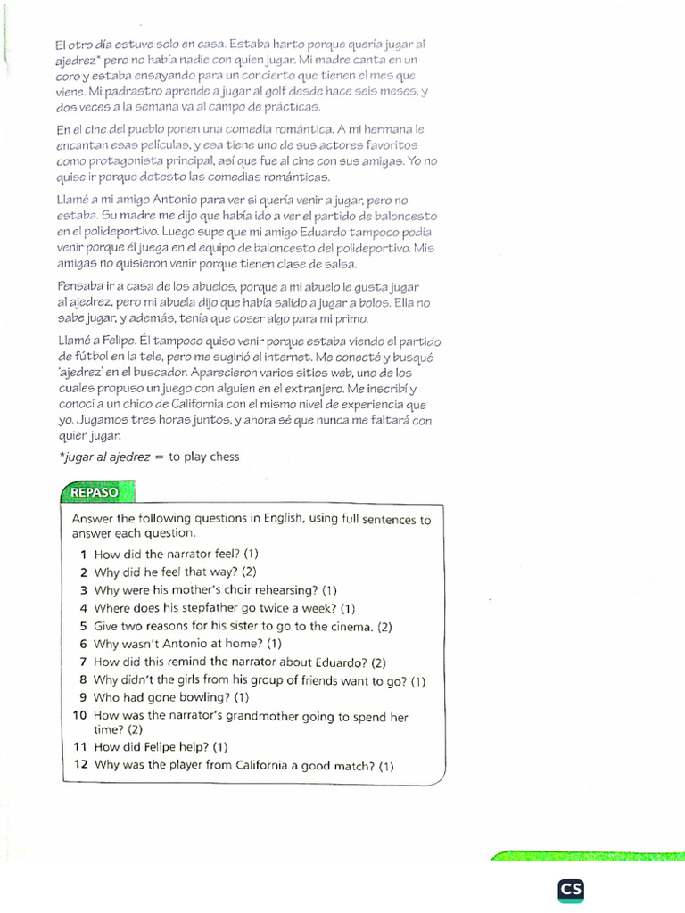 F4 Spanish Bi-Monthly 2025 | PDF