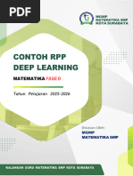 Modul Ajar Matematika Kelas 7 Deep Learning | PDF