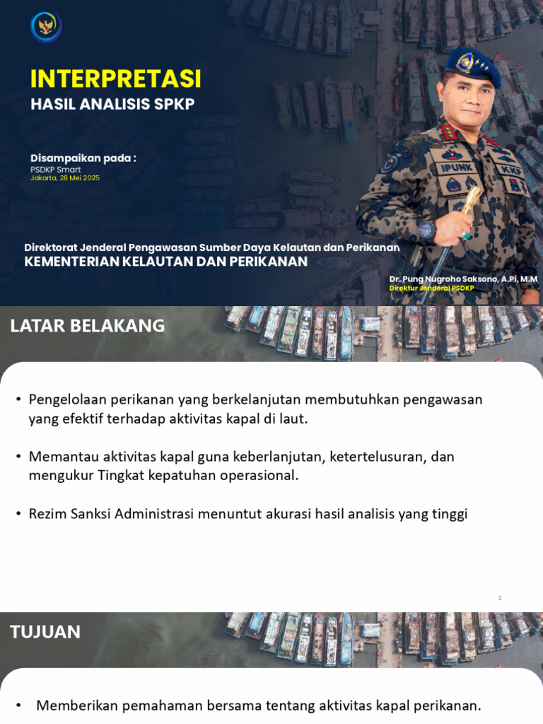 Analisis SPKP KKP untuk Pengawasan Perikanan | PDF