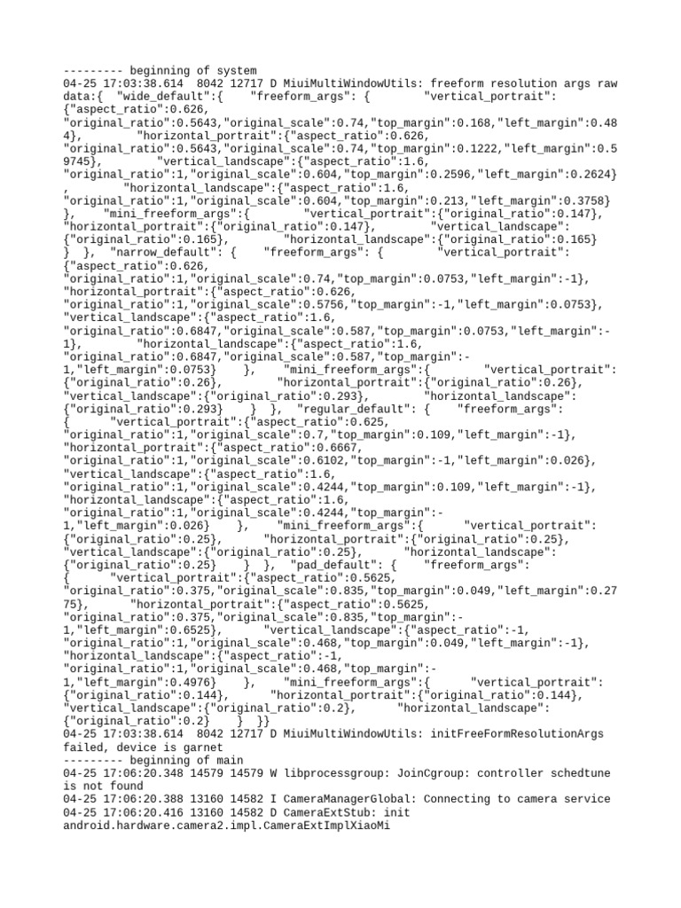 Log Cat 1745575580317 | PDF | System Software | Software