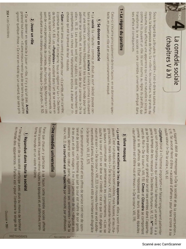 Comédie Sociale | PDF