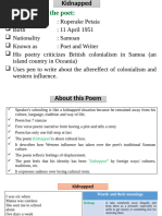 Kidnapped by Ruperake Petaia | PDF | Colonialism | Grandparent