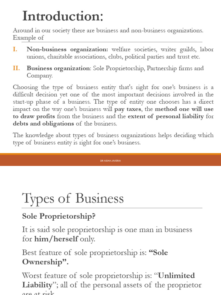 Types of Business | PDF | Partnership | Business
