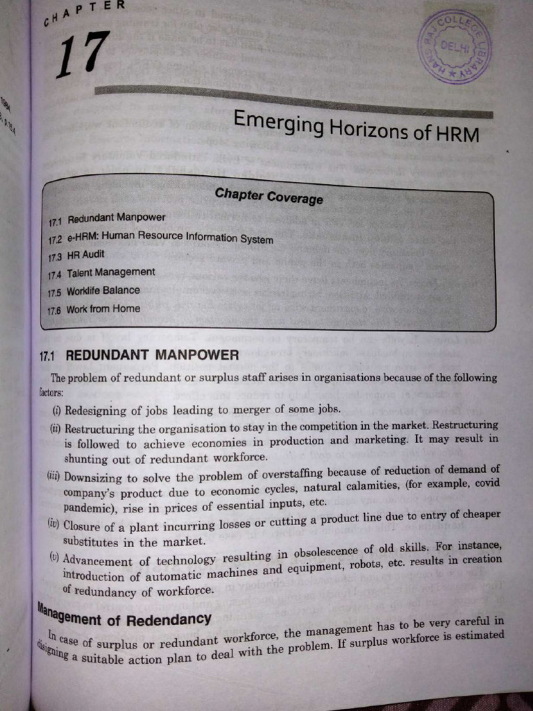 Emerging Horizons of HRM - Compressed | PDF | Layoff | Employment