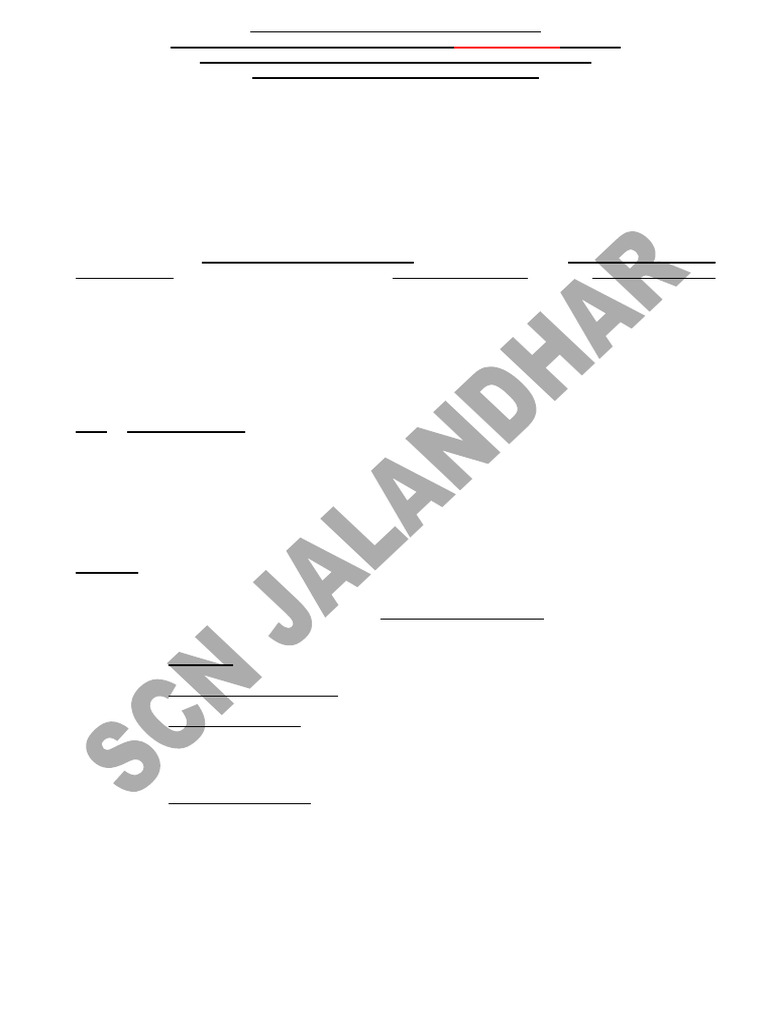 Call Up Letter SCN Jalandhar | PDF | Identity Document | Indemnity