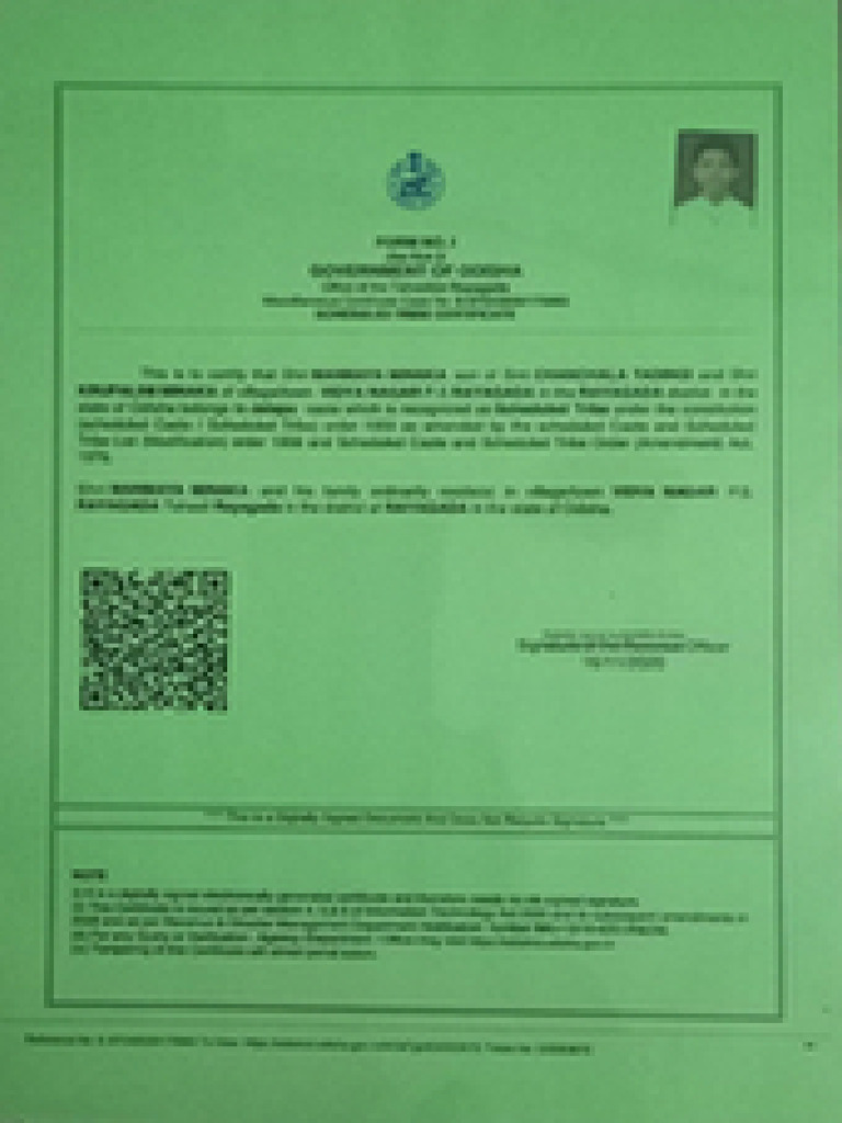 Cast Certificate | PDF
