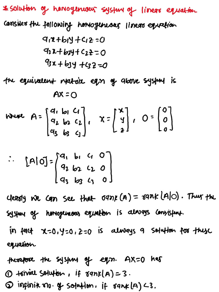Homogeneous Eqn and Trigonometry | PDF