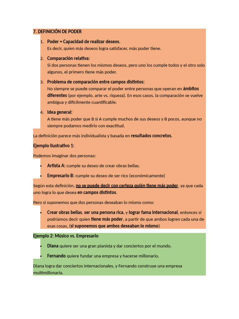 Definición de Poder | PDF