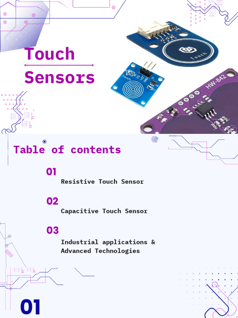 Touch Sensors 1 | PDF | Capacitance | Capacitor