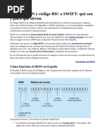 Diferencias entre códigos ABA y SWIFT | PDF | Transferencia bancaria ...
