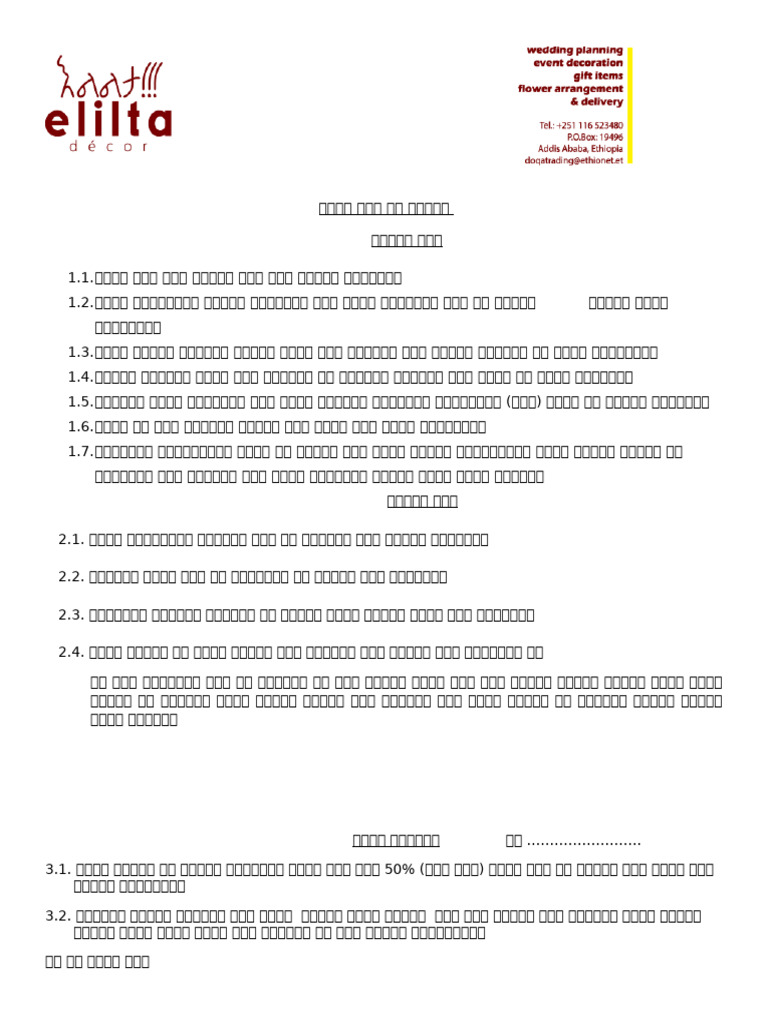 Limo Rental Agreement 2021 | PDF