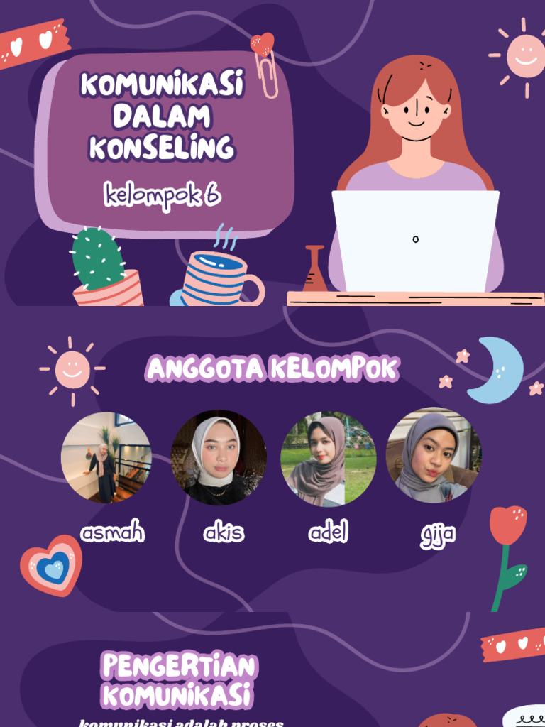 Komunikasi Dalam Konseling Dan Keterampilan Komunikasi Yang Diperlukan Dalam Konseling | PDF