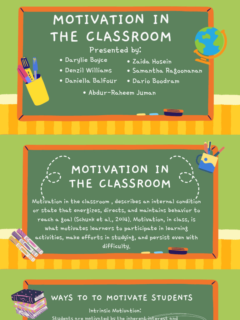 Motivating Students in the Classroom | PDF | Motivational | Motivation