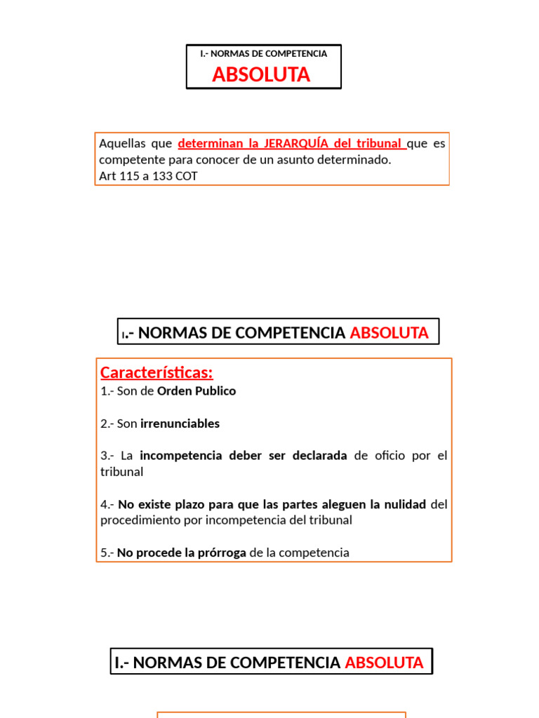 3.- Competencia absoluta | PDF | Arbitraje | Ley Pública