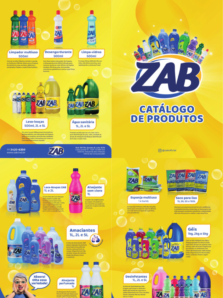 1.10 Ficha Técnica - Multiuso ZAB | PDF