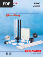 AKG PVC Conduit Price List 2025 | PDF | Equipment | Building Engineering